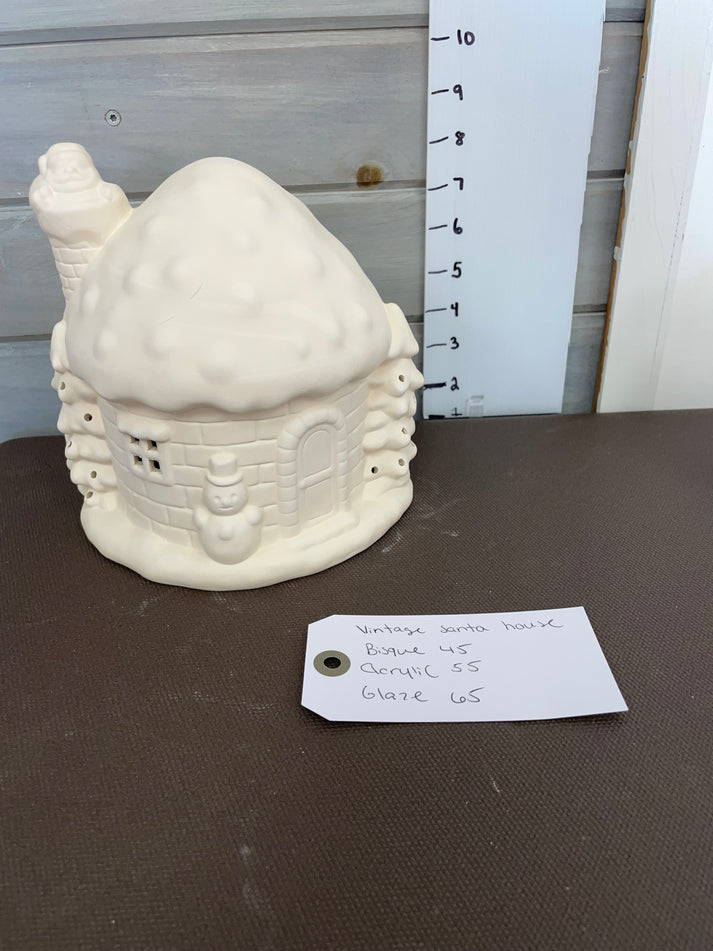 Santas House – A and L All Fired Up Ceramics
